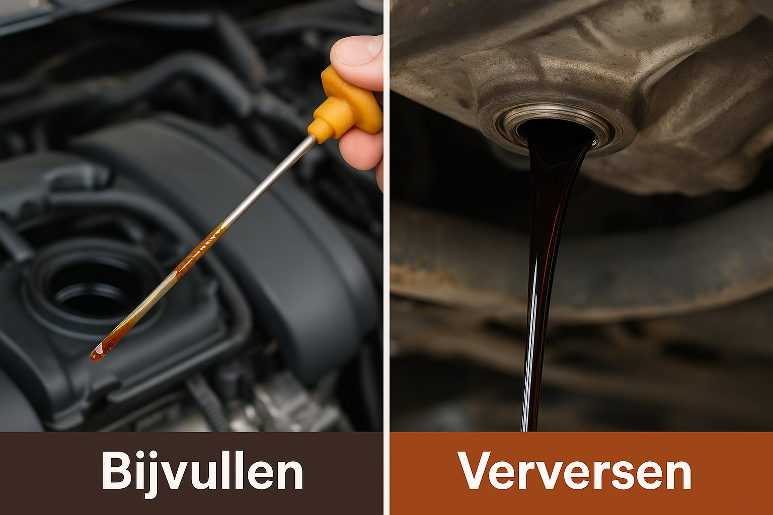 Olie verversen auto – Waarom, hoe vaak & zelf doen tips